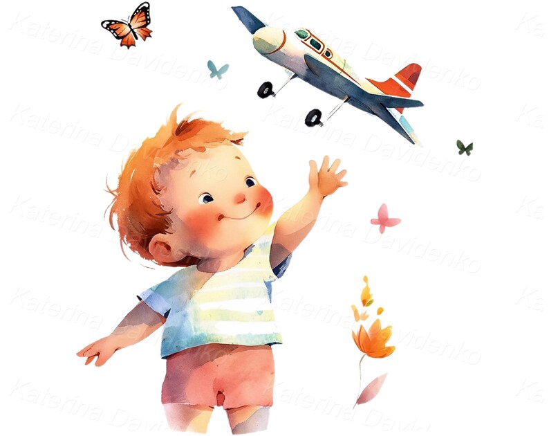 PNG Cliparts of Happy Kids Activities During the Summer Season. Cartoon ...