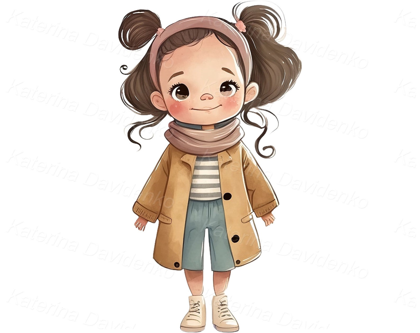 Cartoon Boys and Girls in Spring Casual Clothes Standing in a Row ...