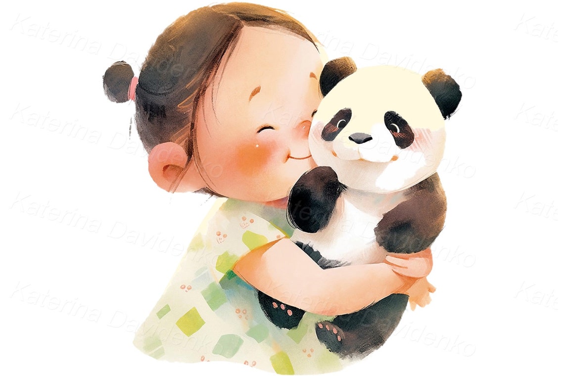 Collection of Cute Little Kids With Different Toys PNG Clipart. Happy ...