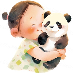 Collection of Cute Little Kids With Different Toys PNG Clipart. Happy ...