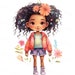 PNG Clipart. Collection of Cute Happy Cartoon Little Kids, Boys and ...