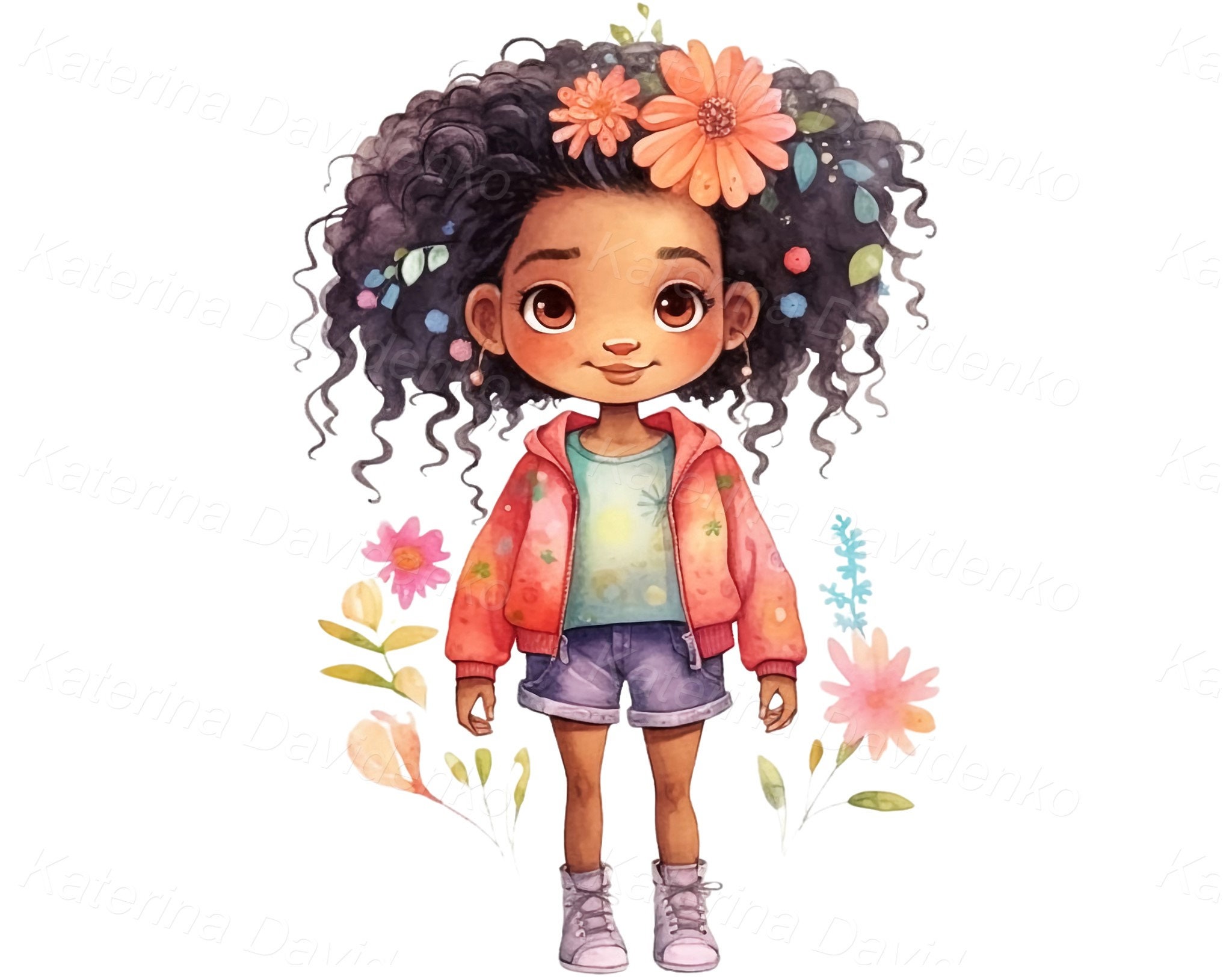 PNG Clipart. Collection of Cute Happy Cartoon Little Kids, Boys and ...