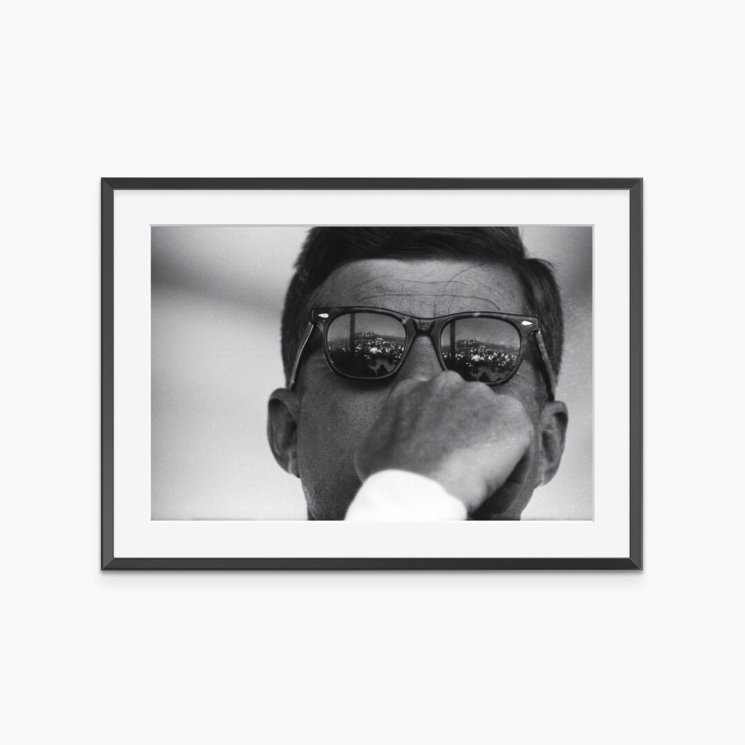 JFK Portrait, Photography Prints, Kennedy Poster, John F Kennedy, JFK ...