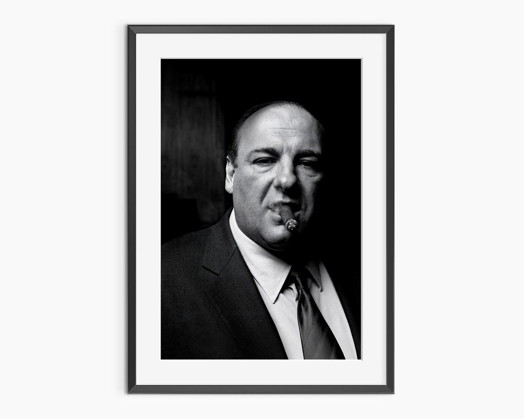 Tony Soprano, Photography Prints, the Sopranos, TV Show, Tony Soprano ...
