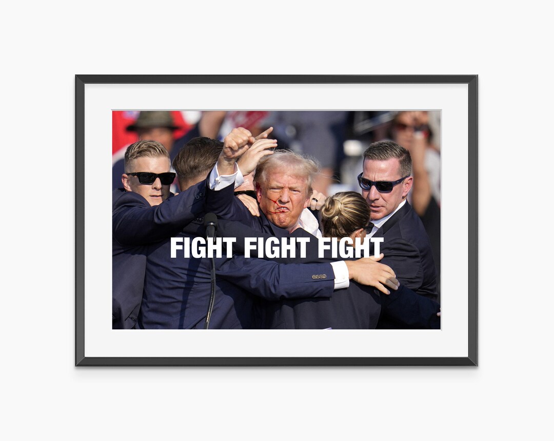 Fight Fight Fight, Donald Trump, Photography Prints, Donald Trump ...
