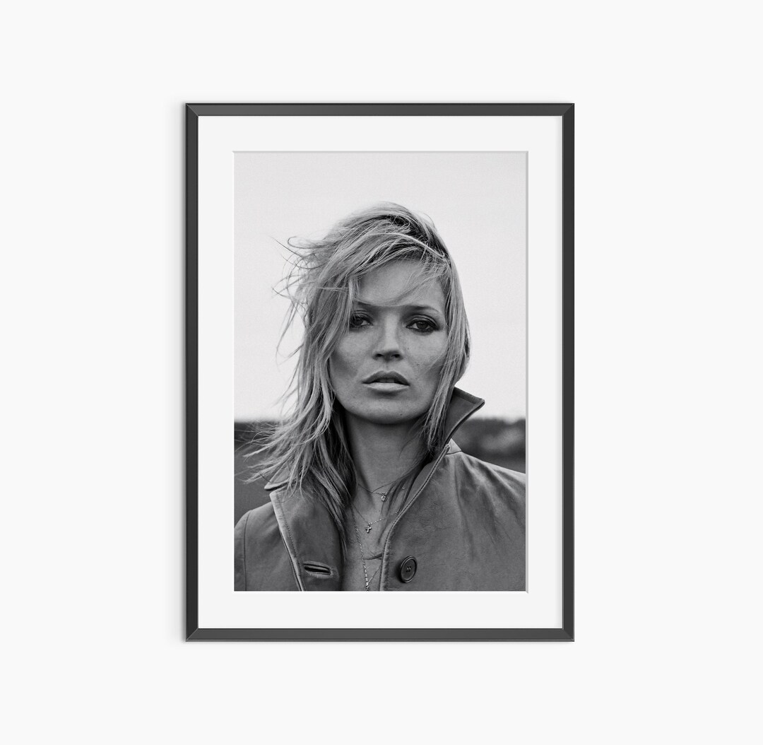 Kate Moss Poster, Photography Prints, Kate Moss, Retro Poster, Kate ...