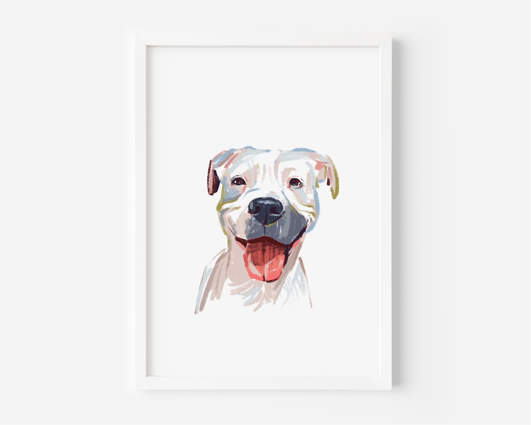 Custom Dog Drawing, Minimal Line Drawing, Custom Pet Portraits, Pet ...