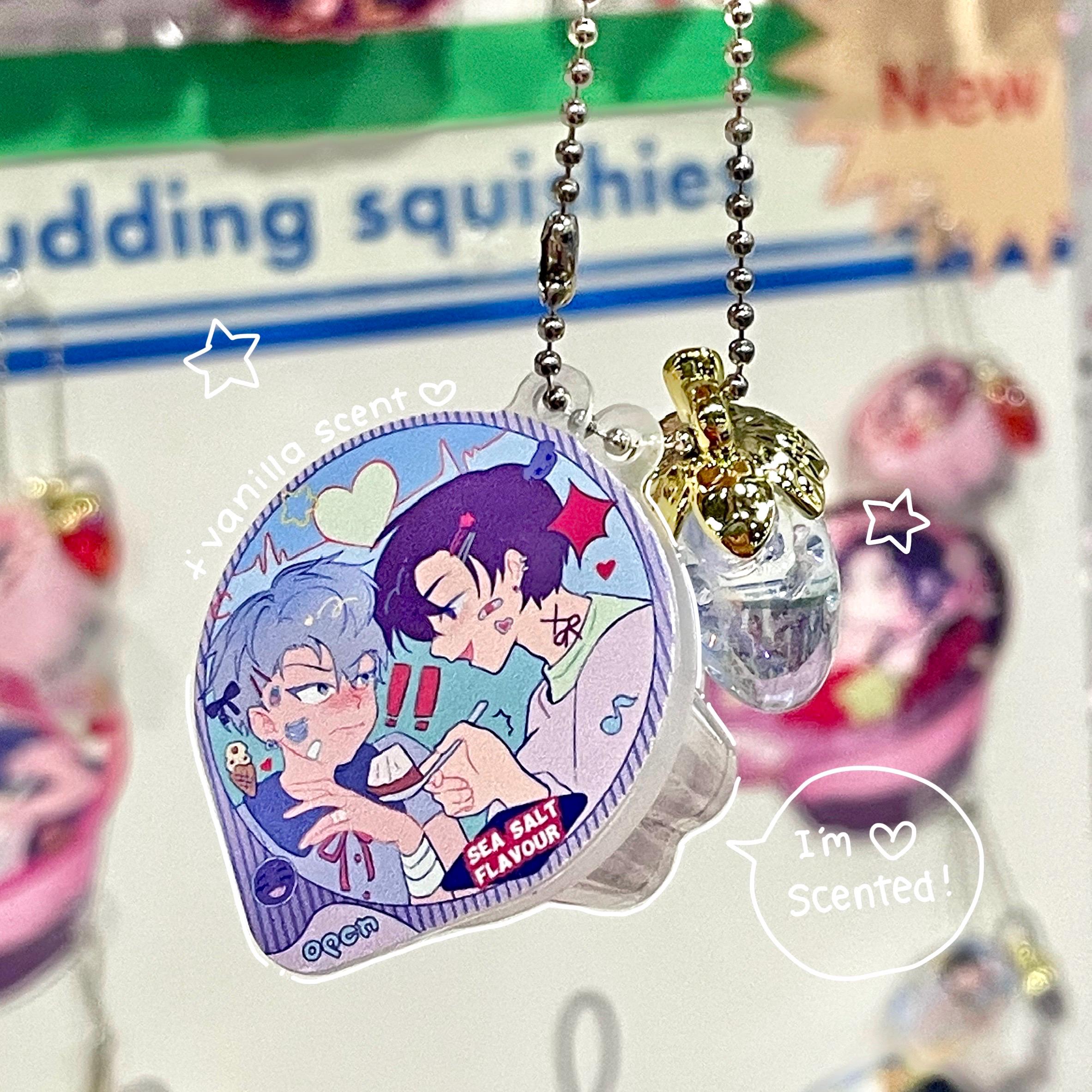 Alien Stage Pudding Cup Squishes | IVANTILL | Keychains Accessorie - Etsy