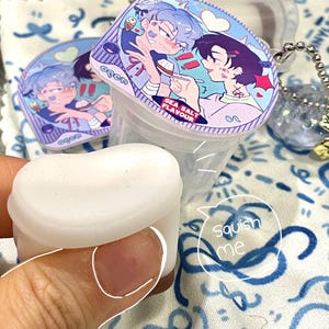 Alien Stage Pudding Cup Squishes | IVANTILL | Keychains Accessorie - Etsy