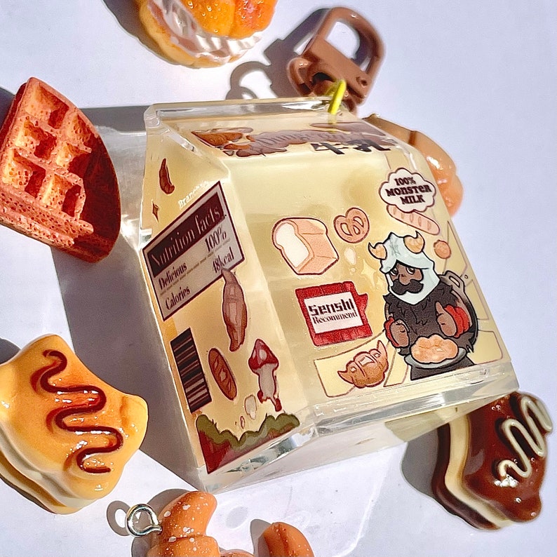 Dungeon Meshi Senshi Bread Milk Carton (liquid) - Etsy