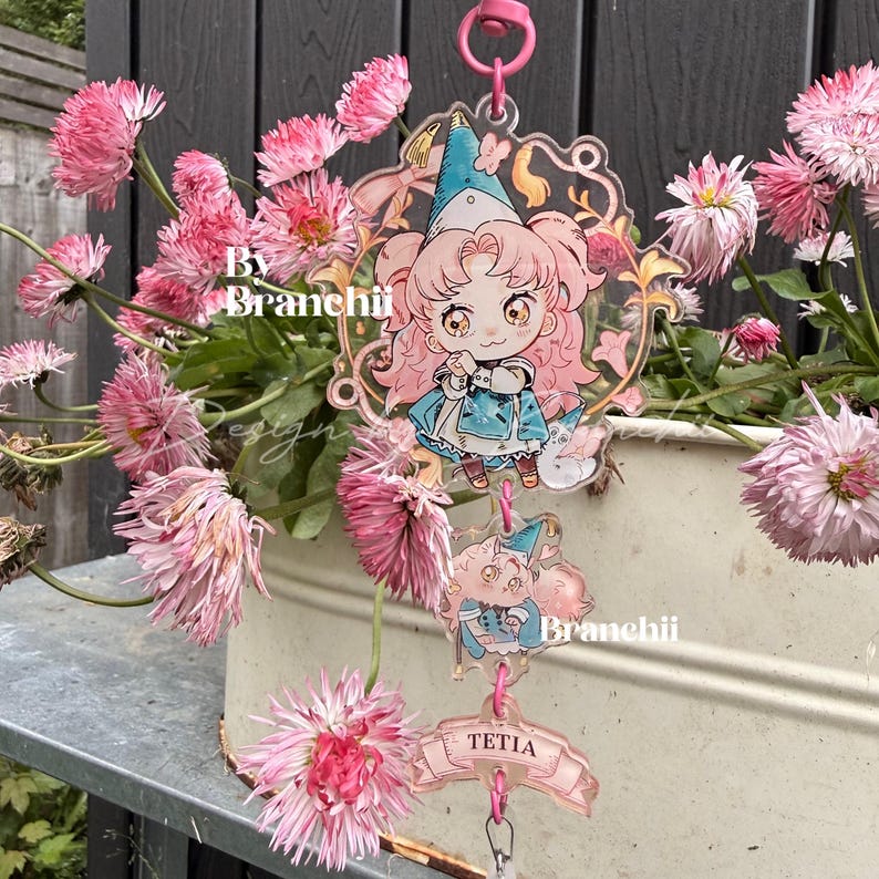 Unofficial Witch Hat Atelier Inspired Wind Chime Charms - Etsy