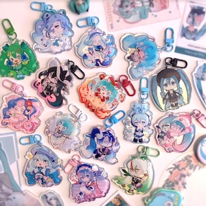 Pokémon Miku Gacha Keychains - Etsy