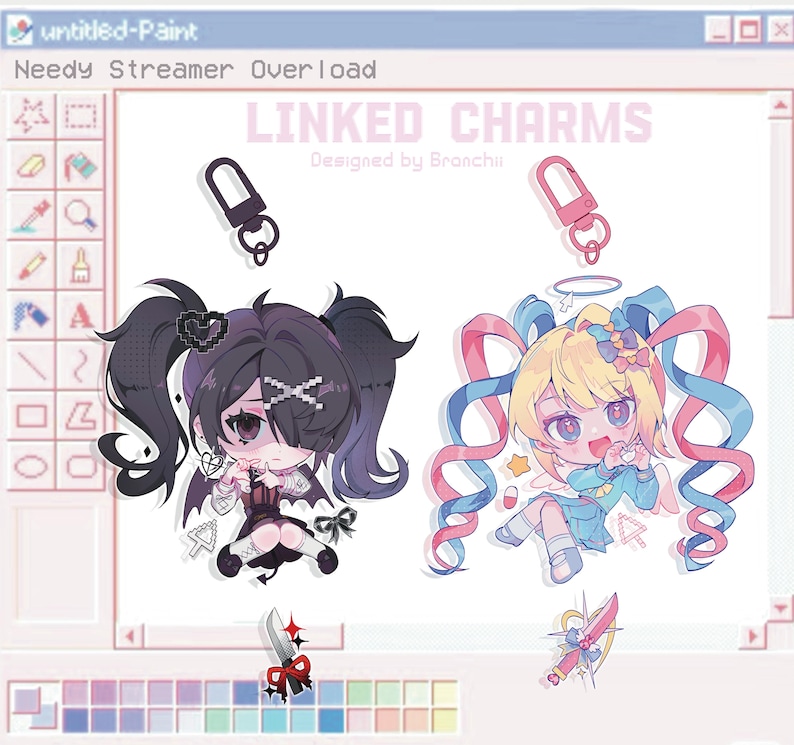 Unofficial Needy Streamer Overload | BIG Linked Charm | K-angel & Ame ...