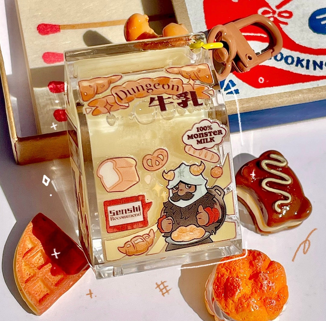 Dungeon Meshi Senshi Bread Milk Carton (liquid) - Etsy