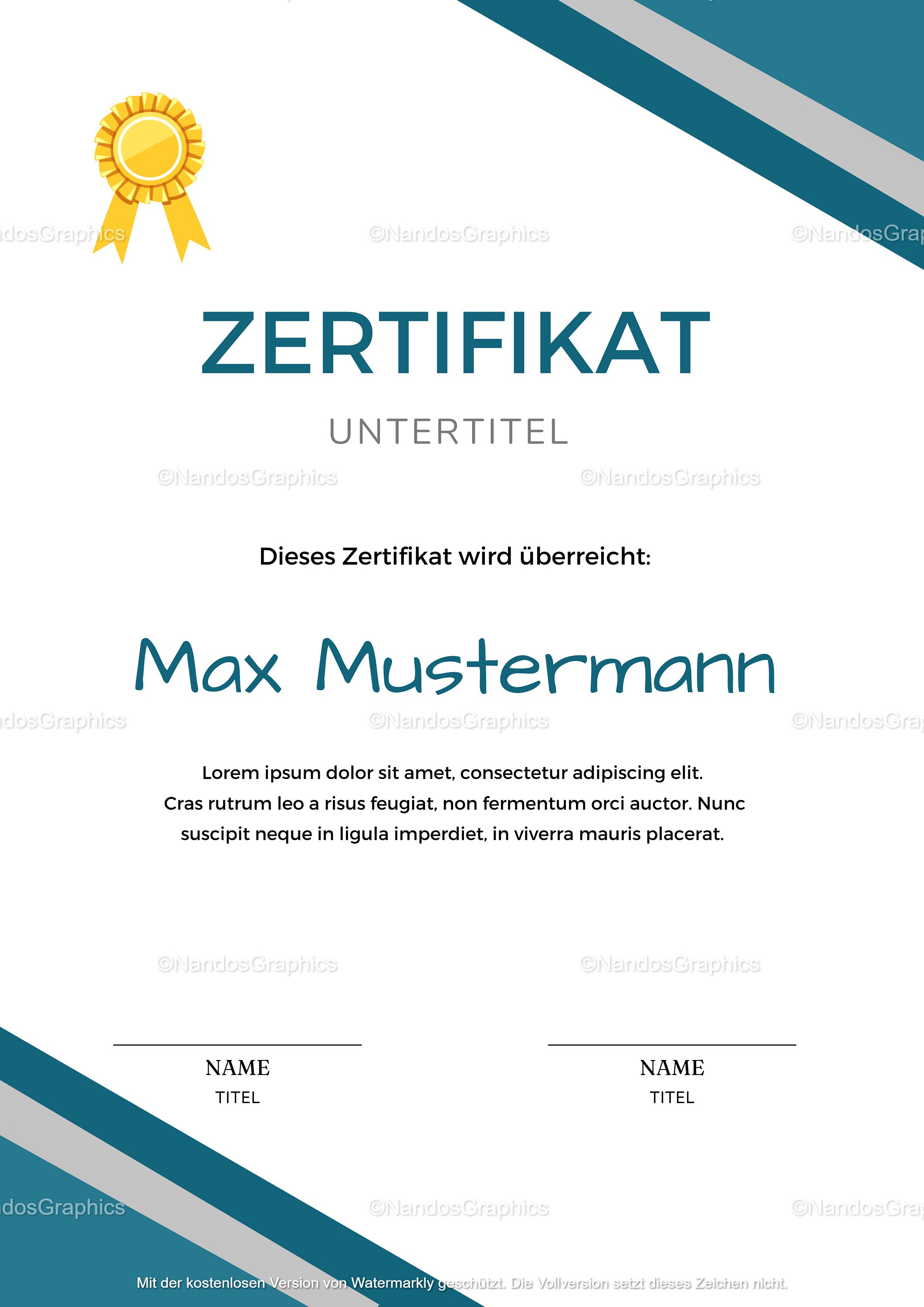 Mit Diploma Template