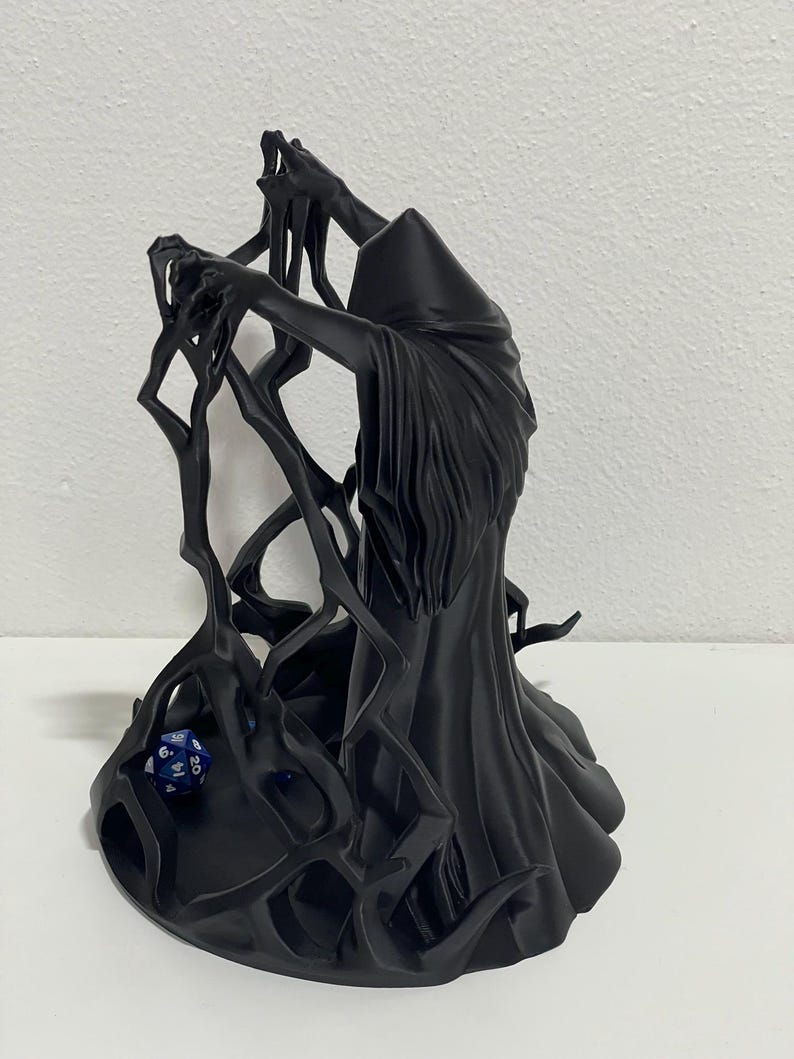 3D Printed Wizard Dice Tower Dice Roller for Dnd Pathfinder RPG - Etsy
