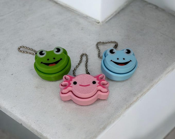 Clicker Fidget Toy Clacky Key ADHD Sensory Clicking Mushroom Frog Paw ...