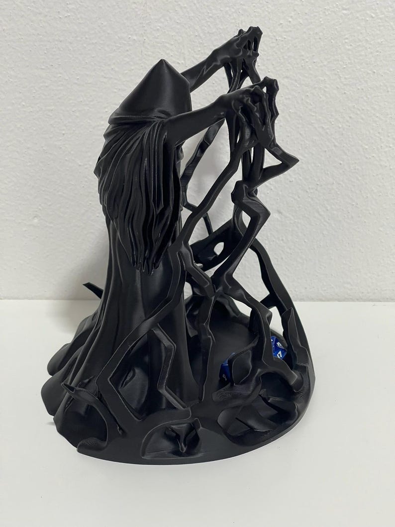 3D Printed Wizard Dice Tower Dice Roller for Dnd Pathfinder RPG - Etsy