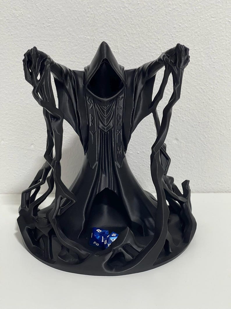 3D Printed Wizard Dice Tower Dice Roller for Dnd Pathfinder RPG - Etsy