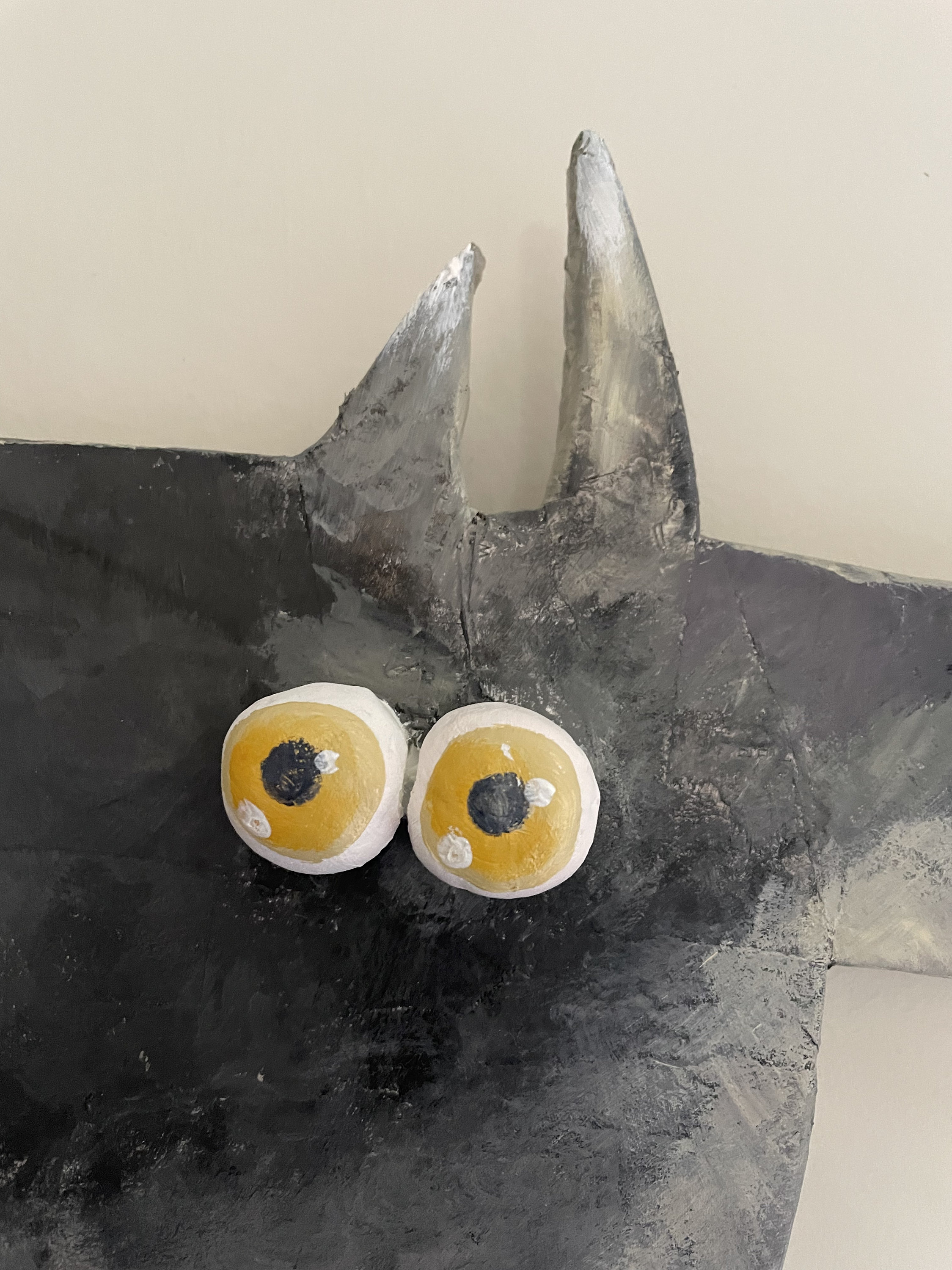 Wolf Wall Hanging Handmade From Papier Mache - Etsy