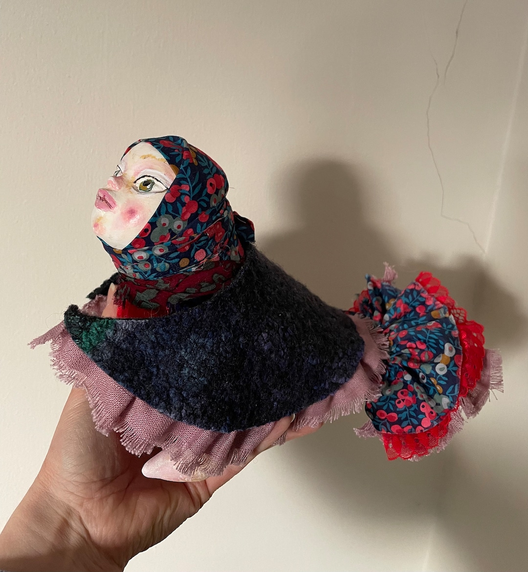 Folk Doll From Slavic Folklore Depicting a Lady With a Bird’s Body ...