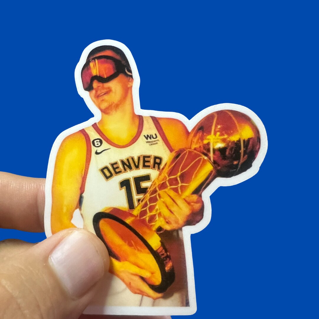 Denver Nuggets, NBA Champions, Nikola Jokic, Weatherproof Premium Matte ...