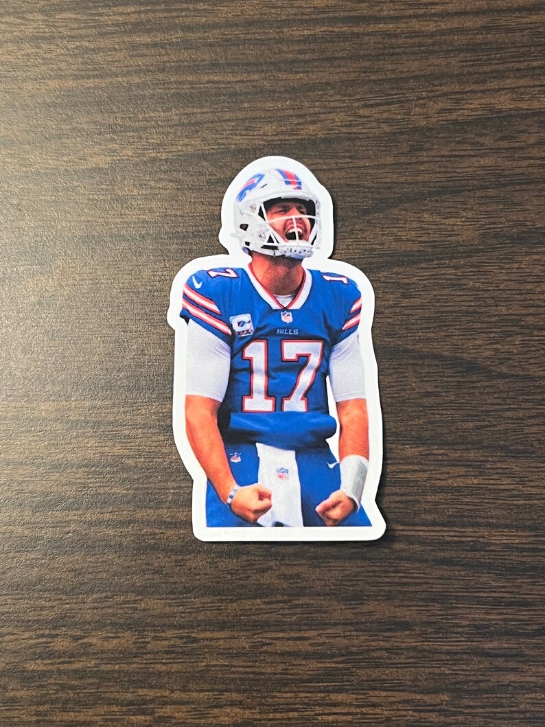 Josh Allen Sticker Bills Mafia Buffalo Bills Bills NFL - Etsy