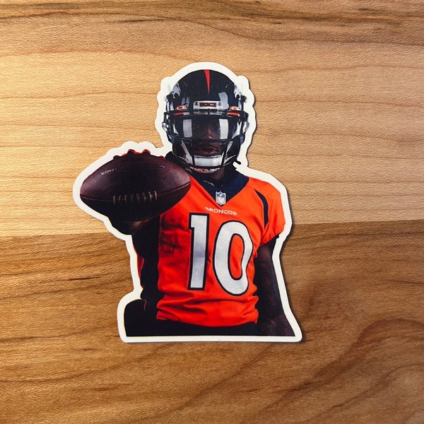 Denver Broncos Decal - Etsy