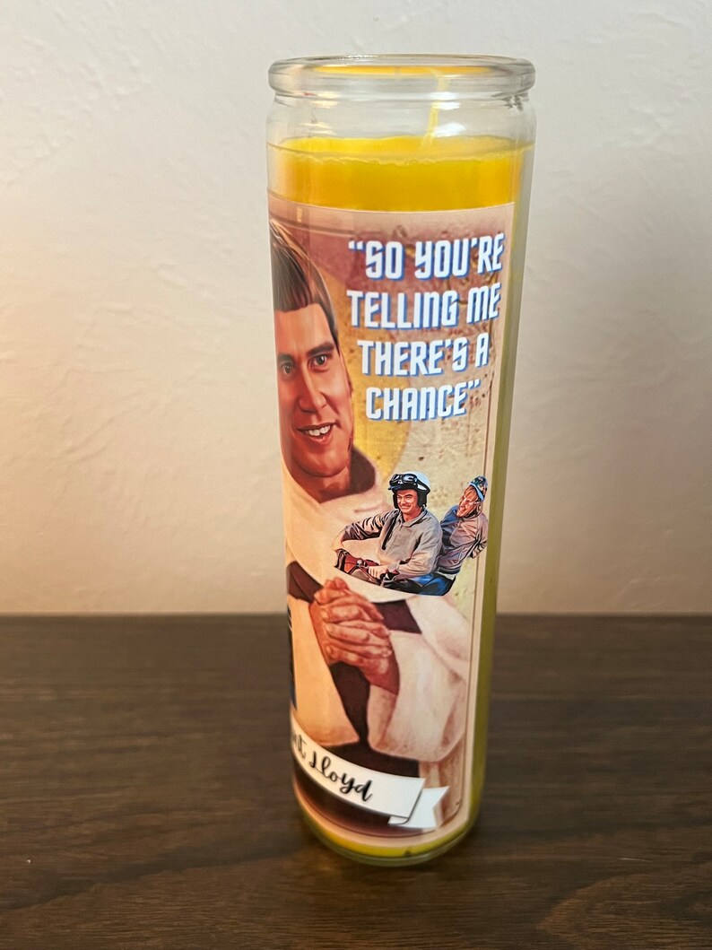 Dumb and Dumber Prayer Candle / Lloyd Christmas / Saint Lloyd / Funny ...