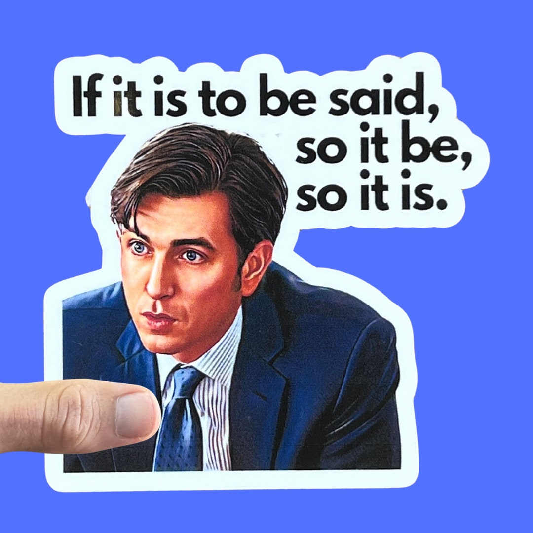 Succession Sticker, Funny Sticker, Greg Hirsch, Weatherproof Premium ...