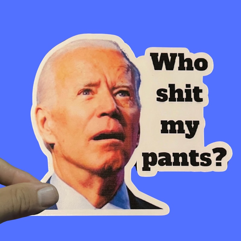 Biden Sticker - Etsy