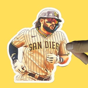 Fernando Tatis Sticker, Weatherproof Premium Matte Sticker, Laptop ...