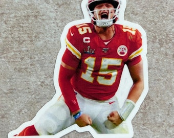 Travis Kelce & Patrick Mahomes Back-to Glossy Sticker 3 - Etsy