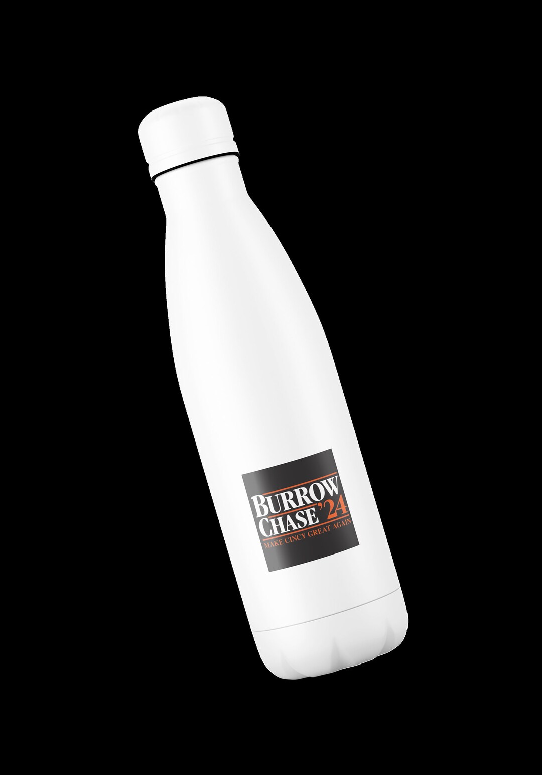 Burrow Chase 24 Campaign Sticker, Cincinnatti Bengals Sticker ...