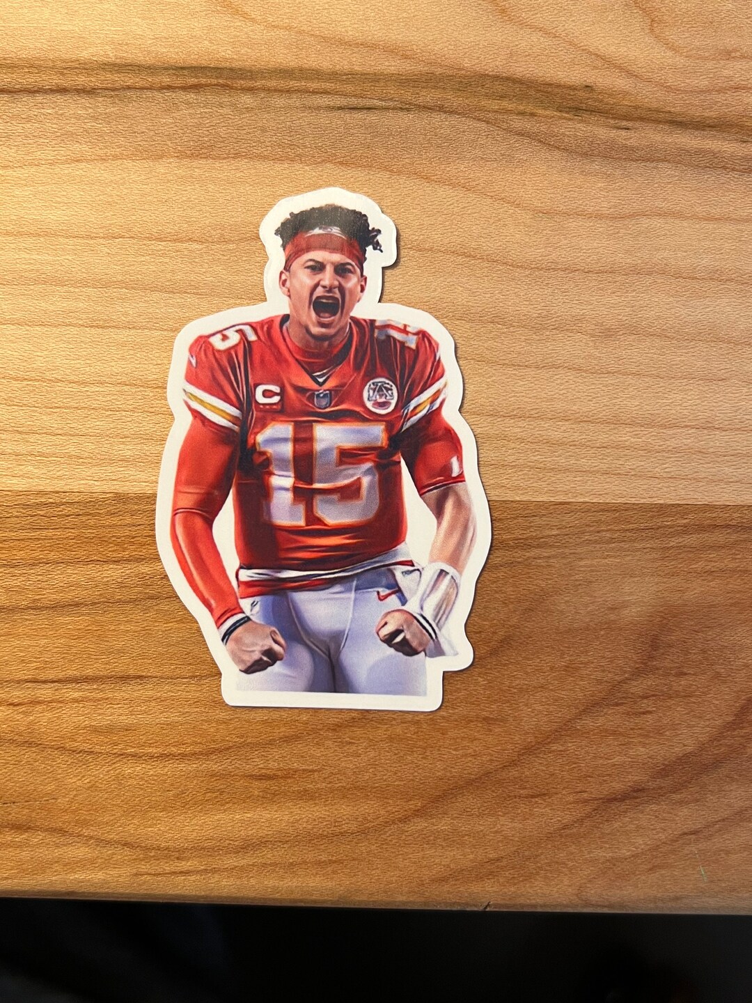 Patrick Mahomes Sticker KC Chiefs Super Bowl SB LIV Weatherproof ...