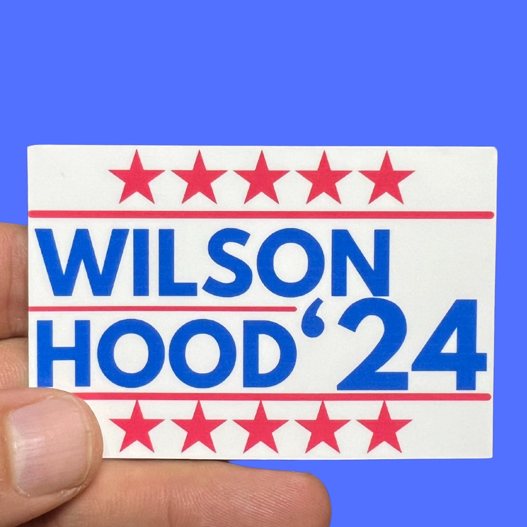 Phish Election Sticker, Wilson Hood Campaign Sticker, Jam Band Sticker ...