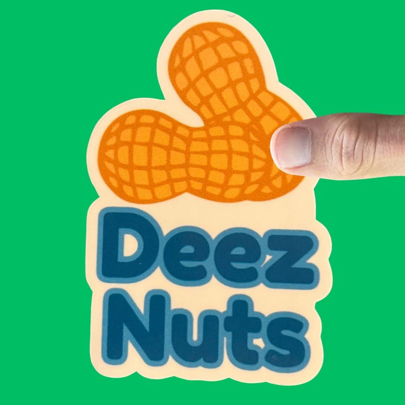 Deez Nuts Decal - Etsy