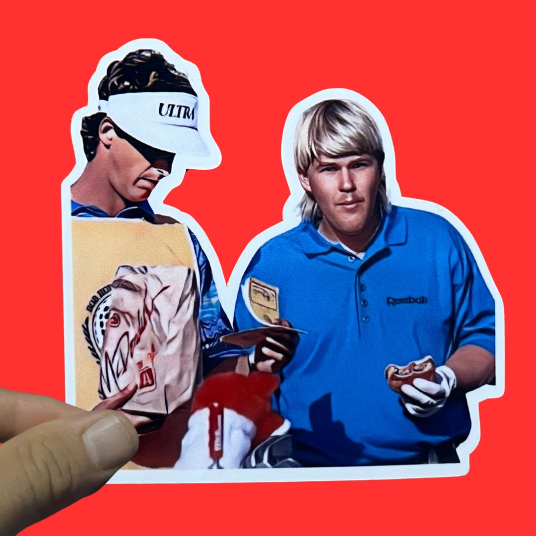 John Daly Sticker, Weatherproof Premium Matte Sticker, Golf, PGA, Funny ...