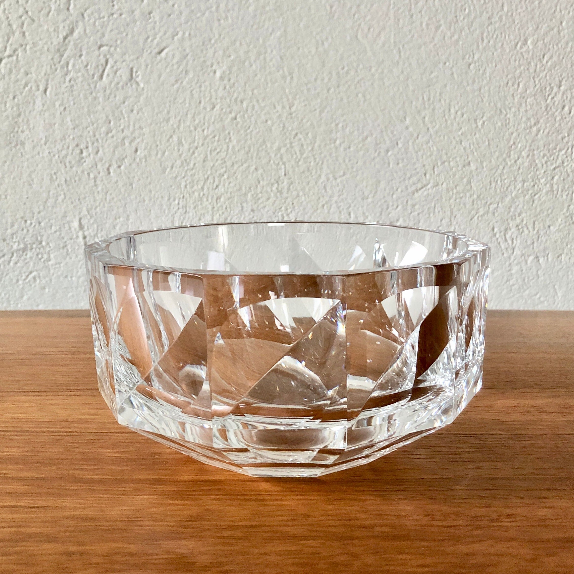 Swedish Mid-century Modern: Crystal Glass Bowl by Gunnar Cyrén for ...