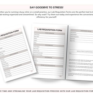 Lab Requisition Forms - 7 Editable Canva Templates and Printable PDF ...