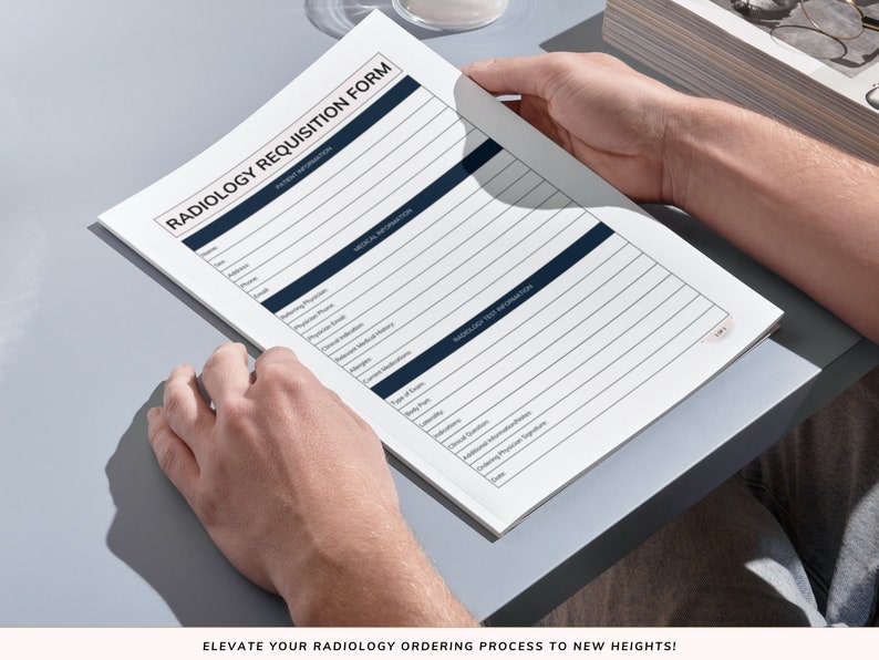 Radiology Requisition Forms 7 Editable Canva Templates and - Etsy México