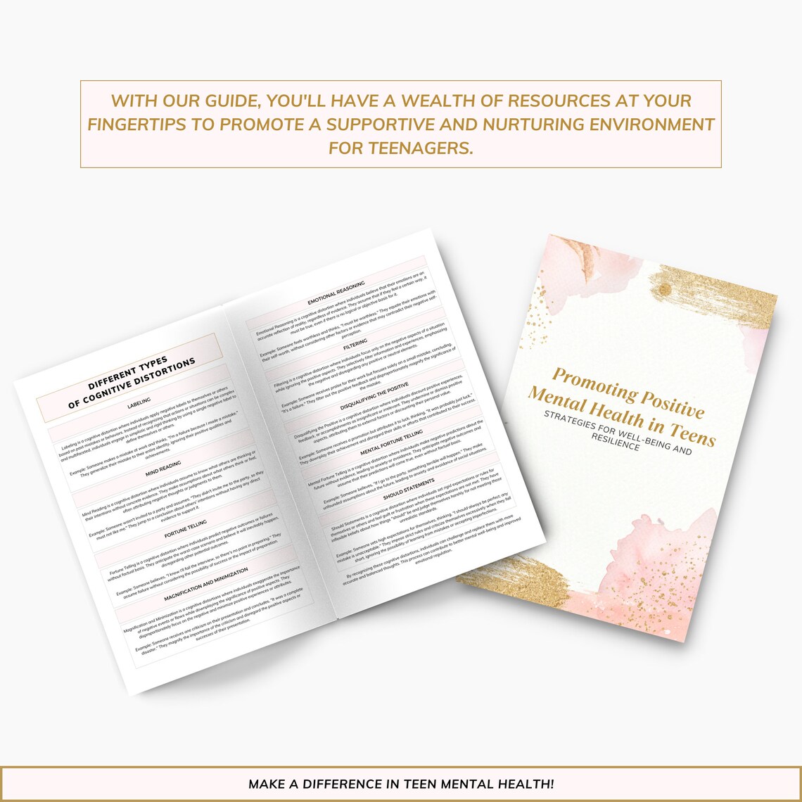 Teen Mental Health Workbook - Build Resilience, Self-esteem & Emotional ...