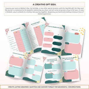 Mom and Me Journal - Mother Daughter Diary, A Heartfelt Gift for ...