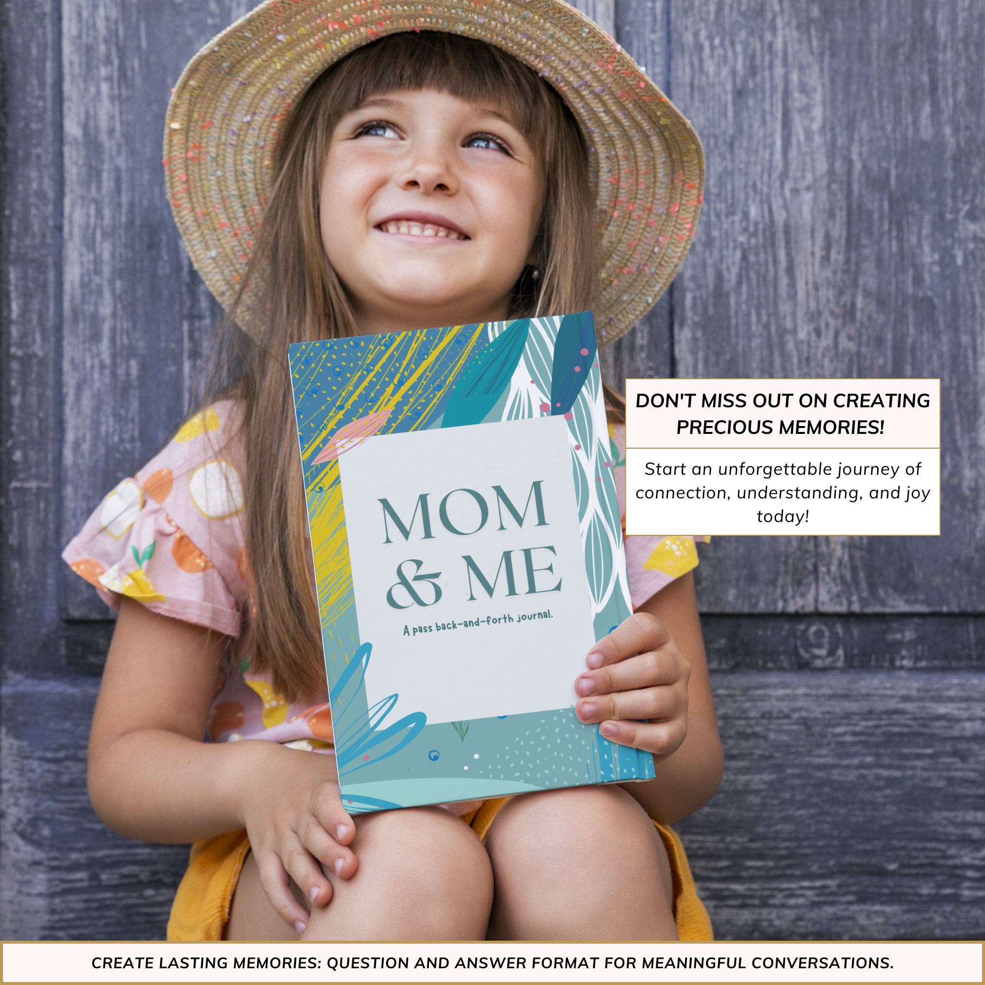 Mom and Me Journal - Mother Daughter Diary, A Heartfelt Gift for ...