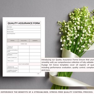 6 Quality Assurance Forms Templates - Track and Manage Your Process ...