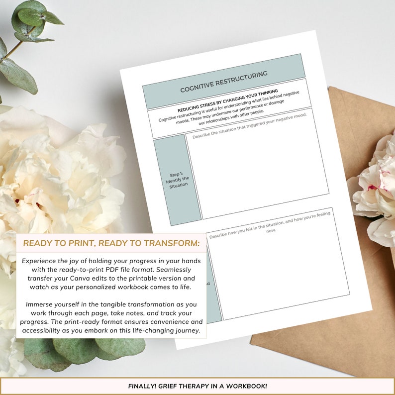 The Self-help Workbook: 80-page Workbook for Personal Growth, Self ...