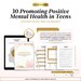 Teen Mental Health Workbook - Build Resilience, Self-esteem & Emotional ...