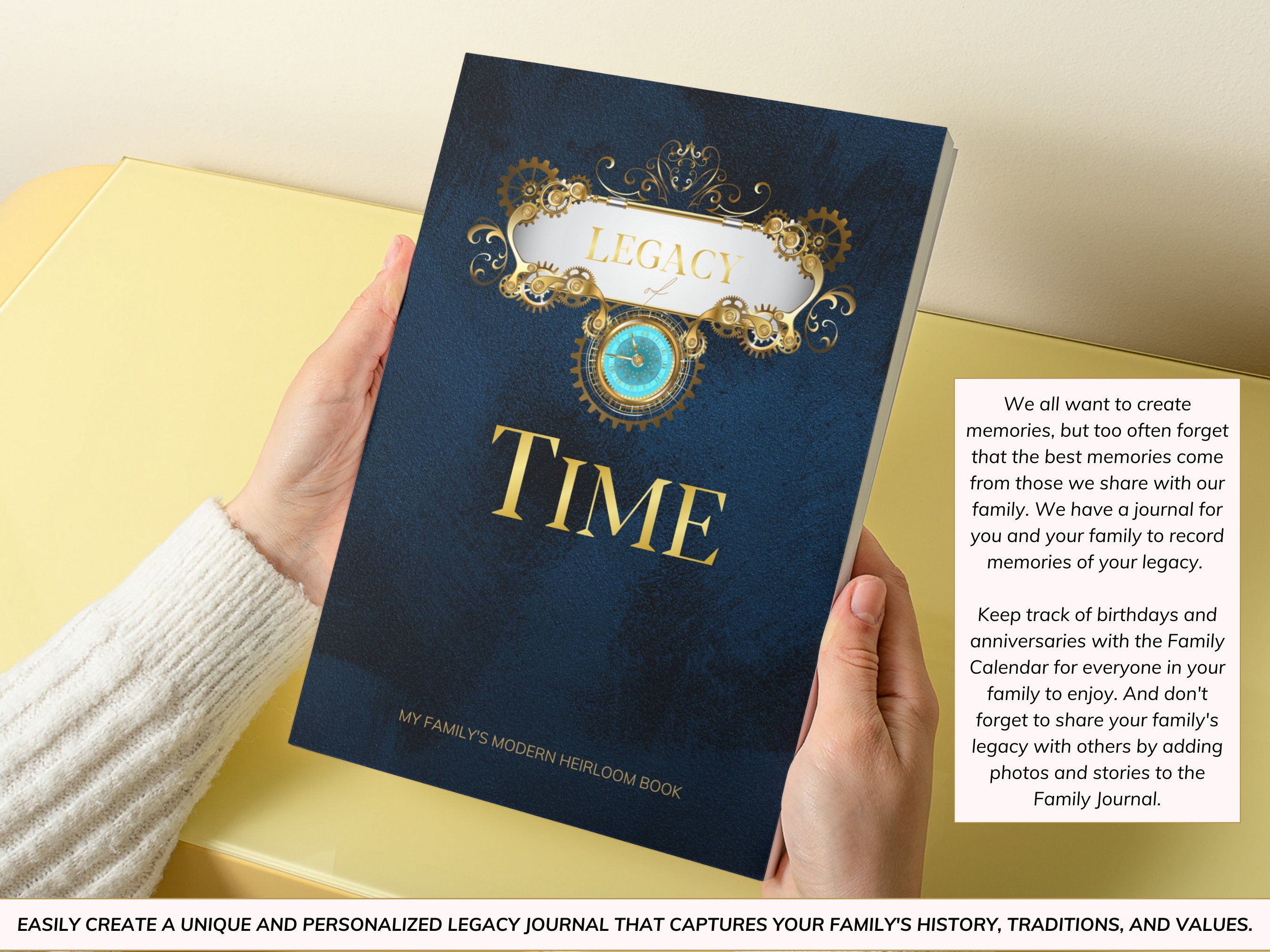 140 Legacy Journal: A Modern Family Heirloom Book , Parents ...