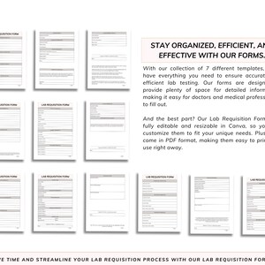 Lab Requisition Forms - 7 Editable Canva Templates and Printable PDF ...
