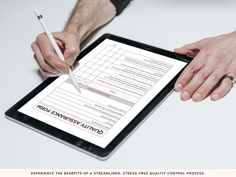 6 Quality Assurance Forms Templates - Track and Manage Your Process ...